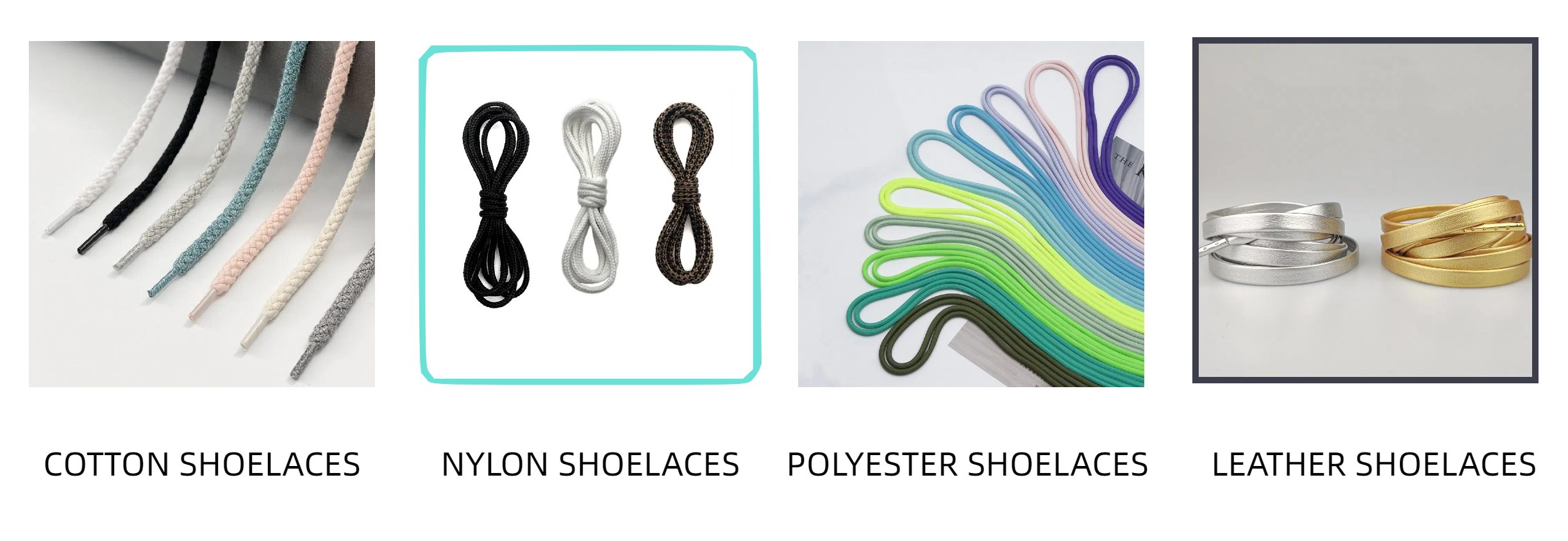 Types of Shoelaces - RoadTek
